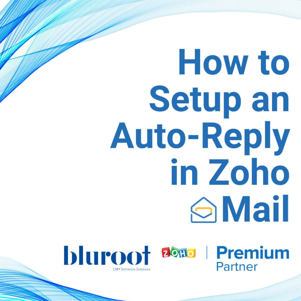 How to Add Zoho Mail to iPhone | Zoho Help | Bluroot
