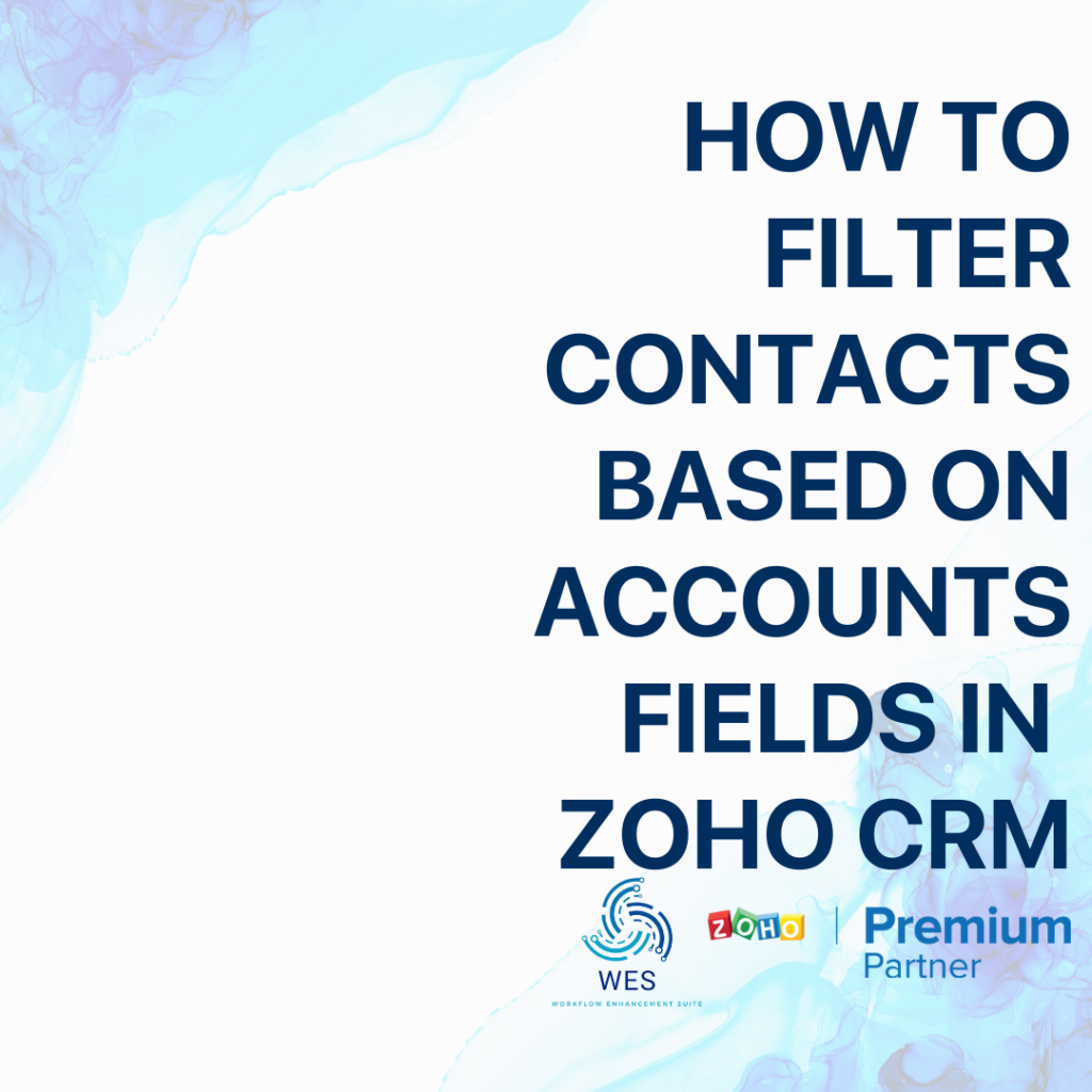 Update Field from Another Field | Zoho CRM | WES